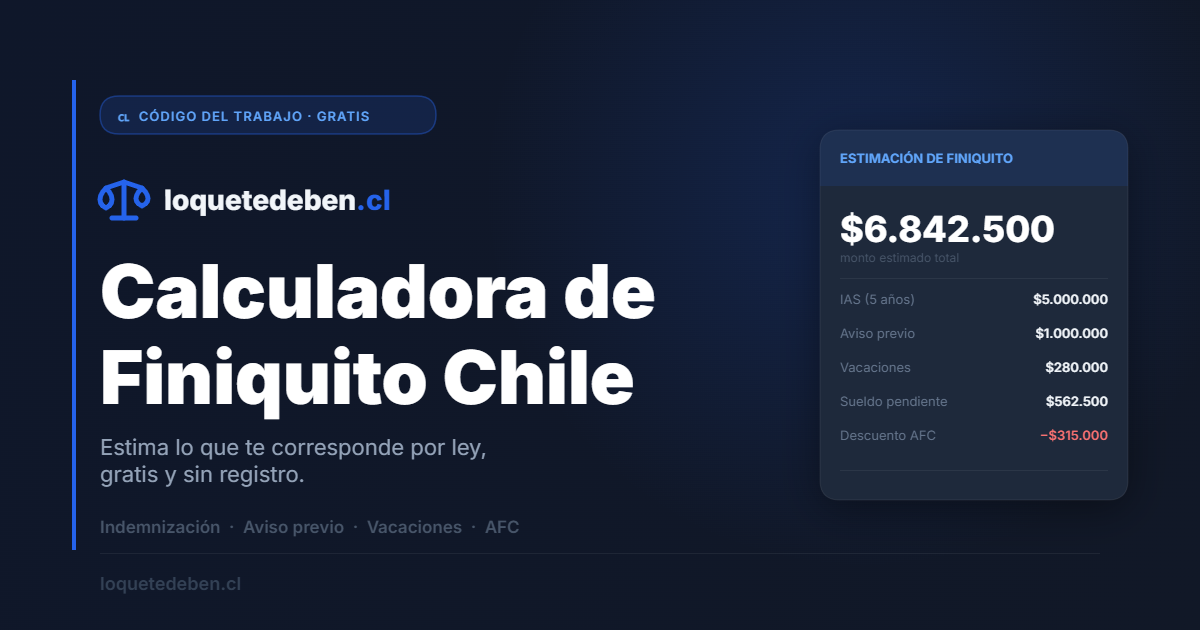 Gratificación en el finiquito: ¿suma a la indemnización? | loquetedeben.cl